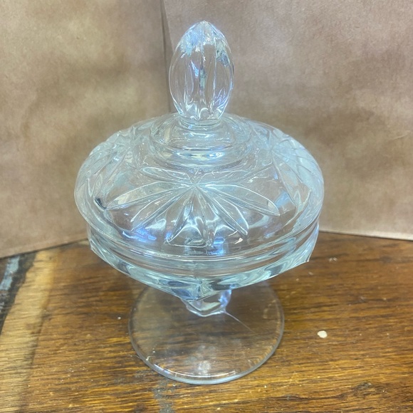 Vintage | Accents | Vintage Anchor Hocking Clear Glass Star Of David ...